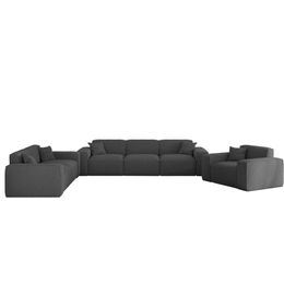 Fun M&ouml;bel SOFASET Celes Premium 3-2-1 In Sven