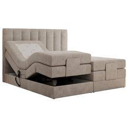 BOXBETT COMFORTO 180/200 - Beige Struktur - H4
