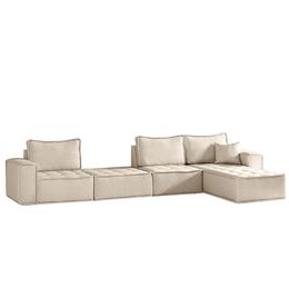 Fun M&ouml;bel ECKSOFA Sande Xl In Raven