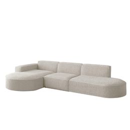 Fun M&ouml;bel ECKSOFA Ottomane Palma Ascot Bukla