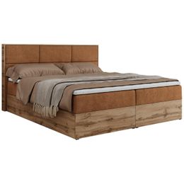 BOXBETT ALBERO 2 - 120/200 Orange Struktur - H4