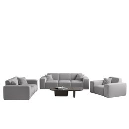 Fun M&ouml;bel SOFASET Celes Premium 3-2-1 In Opera
