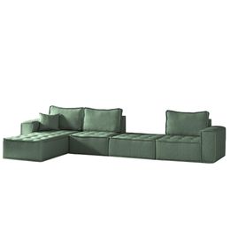 Fun M&ouml;bel ECKSOFA Sande Xl In Raven