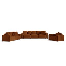 Fun M&ouml;bel SOFASET Megan 3-2-1 In Poso