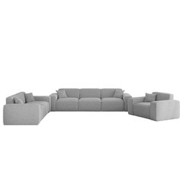 Fun M&ouml;bel SOFASET Celes Premium 3-2-1 In Sven