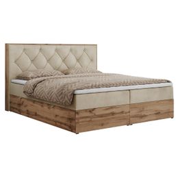 BOXBETT VENETO 160/200 Beige Velvet - H3