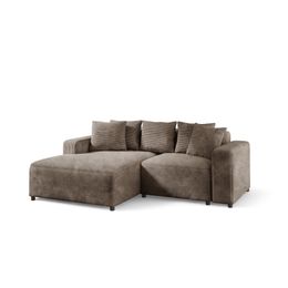 Fun M&ouml;bel ECKSOFA Megan Xs In Stoff Poso