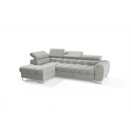 Fun M&ouml;bel ECKSOFA Bastien Mit Schlaffunktion