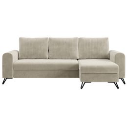 ECKSOFA Axel Velvet Beige
