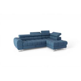 Fun M&ouml;bel ECKSOFA Bastien Mit Schlaffunktion