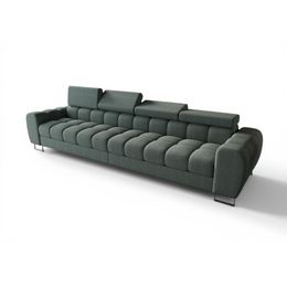 Fun M&ouml;bel SOFA 4-sitzer Bastien In Stoff Gemma