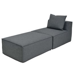 MCW CHAISELONGUE Grau