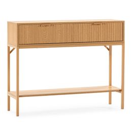 KONSOLENTISCH Lluvia 2 schubladen Eiche-Optik