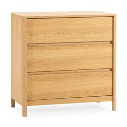 KOMMODE 80/80/40 Nassau Eichenfarbe