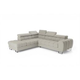 Fun M&ouml;bel ECKSOFA Bastien Max Mit Schlaffunktion