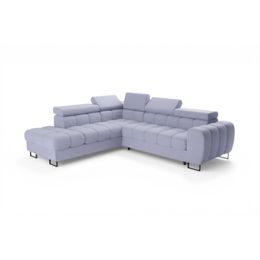 Fun M&ouml;bel ECKSOFA Bastien Max Mit Schlaffunktion