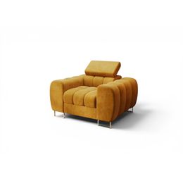 Fun M&ouml;bel SESSEL Bastien In Stoff Terra