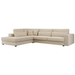 ECKSOFA Savona Beige Boucle - links