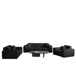 Fun M&ouml;bel SOFASET Celes Premium 3-2-1 In Ascot
