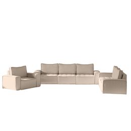 Fun M&ouml;bel SOFASET Sande 3-2-1 Stoff Alpine