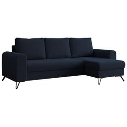 ECKSOFA Hugo Boucle Dunkelblau