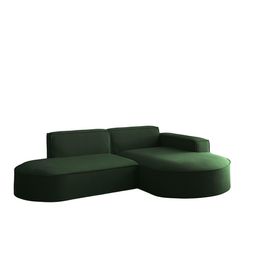 Fun M&ouml;bel ECKSOFA Palma Xs Ottomane Opera Velvet