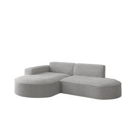 Fun M&ouml;bel ECKSOFA Palma Xs Ottomane Ascot Bukla