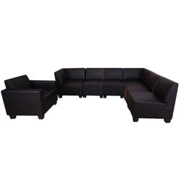 MCW COUCH-GARNITUR Schwarz