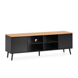 TV-ELEMENT Desi 2 t&uuml;ren schwarze Farbe