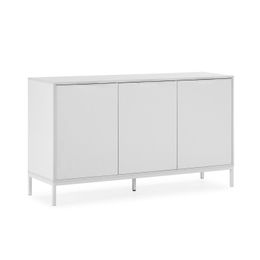 SIDEBOARD Auri 3 t&uuml;ren Wei&szlig;