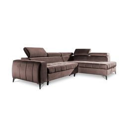 Fun M&ouml;bel ECKSOFA Schlafsofa Agnesa In Salvador