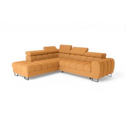 Fun M&ouml;bel ECKSOFA Bastien Max Mit Schlaffunktion