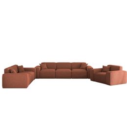 Fun M&ouml;bel SOFASET Celes Premium 3-2-1 In Sven