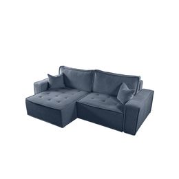 Fun M&ouml;bel ECKSOFA Schlafsofa Flosi In Raven
