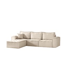 Fun M&ouml;bel ECKSOFA Sande In Raven