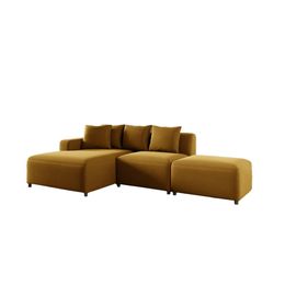 Fun M&ouml;bel ECKSOFA Megan Xs In Stoff Salvador