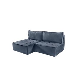 Fun M&ouml;bel ECKSOFA Schlafsofa Amalia In Raven