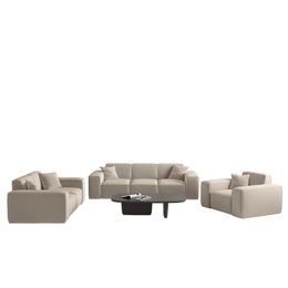 Fun M&ouml;bel SOFASET Celes Premium 3-2-1 In Opera