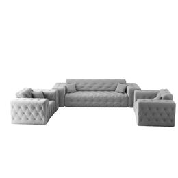 Fun M&ouml;bel SOFASET Chantal In Moly