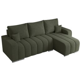ECKSOFA KIRASSO L Gr&uuml;n Boucle