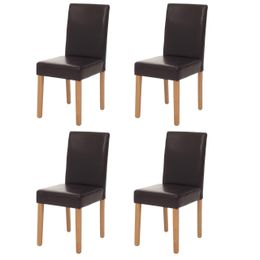 MCW ESSZIMMERSTUHL Braun 4er-Set