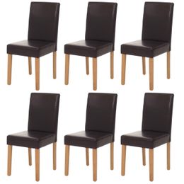 MCW ESSZIMMERSTUHL Braun 6er-Set
