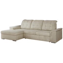 ECKSOFA MADRITO L - Beige Velorus - Links