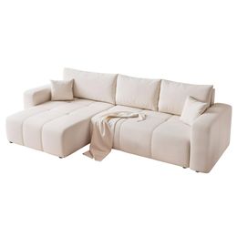 Fun M&ouml;bel ECKSOFA Leros Xl Mit Schlaffunktion