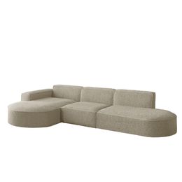 Fun M&ouml;bel ECKSOFA Ottomane Palma Ascot Bukla