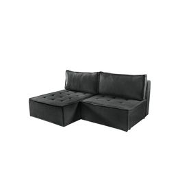 Fun M&ouml;bel ECKSOFA Schlafsofa Amalia In Raven