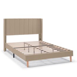 POLSTERBETT 140x190 cm Noelia, Beige