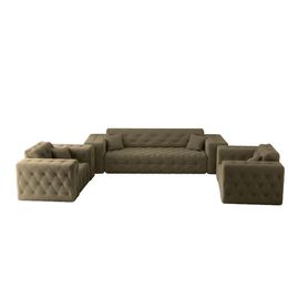 Fun M&ouml;bel SOFASET Chantal In Moly