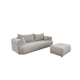 Fun M&ouml;bel SCHLAFSOFA Anike Inkl. Polsterhocker