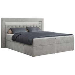 BOXBETT GOLD-6 LED 120/200 Hellgrau Struktur - H3